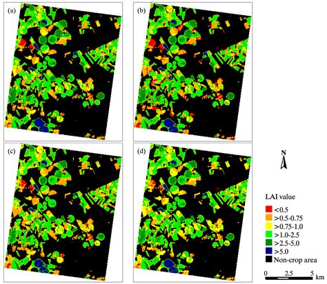 remote sensing free full text estimating crop lai using spectral feature extraction and the