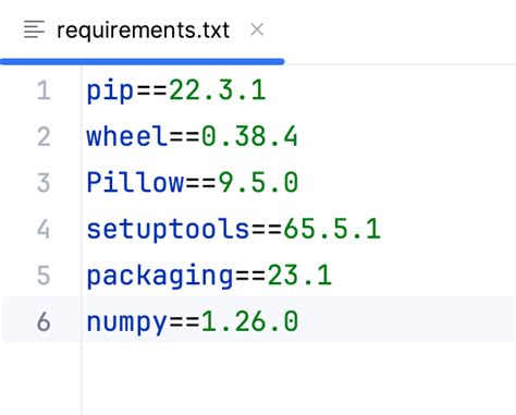 Use Requirements Txt PyCharm Documentation