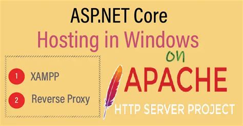 Host ASP NET Core On Apache In Windows