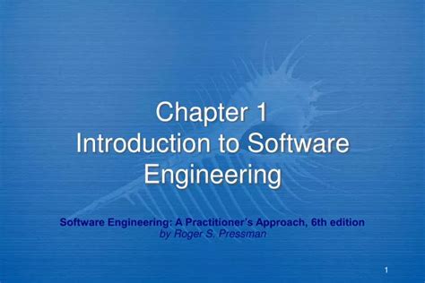 ppt chapter 1 introduction to software engineering powerpoint presentation id 9621142
