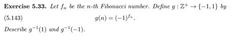 solved exercise 5 33 let fn be the n th fibonacci number