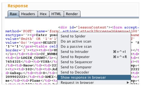 sql injection using burp suite