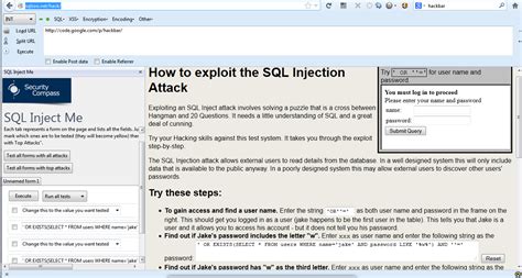 how to learn sql injection decision stats