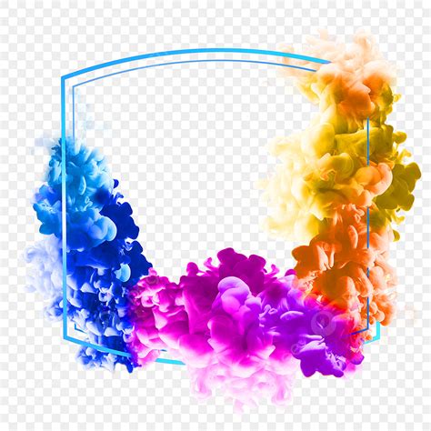 炫麗彩色煙霧 炫麗 彩色 煙霧素材圖案PSD和PNG圖片免費下載