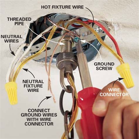 How To Wire Light Fixture And Switch
