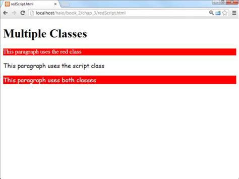 how to define classes for html5 and css3 programming dummies