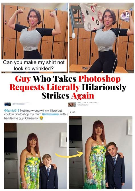 Guy Who Takes Photoshop Requests Literally Hilariously Strikes Again Photoshop Daily Funny