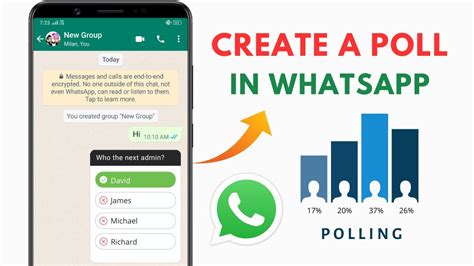 Create A Voting Poll Or Survey In Whatsapp Youtube