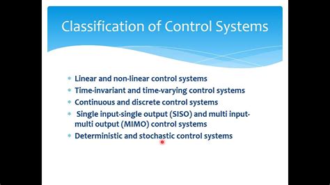 introduction to control systems lec1 youtube