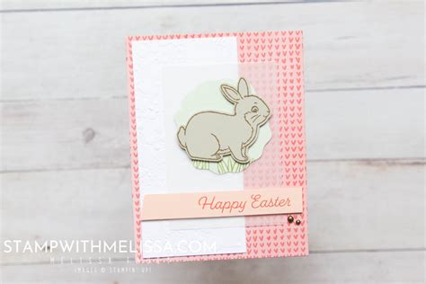 Stampin Up Easter Bunny Easter Card