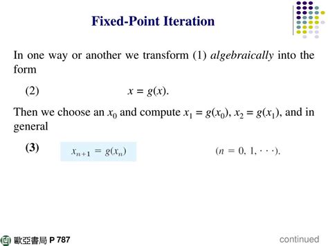 Ppt Solution Of Equations By Iteration Powerpoint Presentation Free