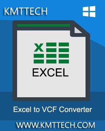 Convert Excel Contacts To VCard With Excel To VCF Converter