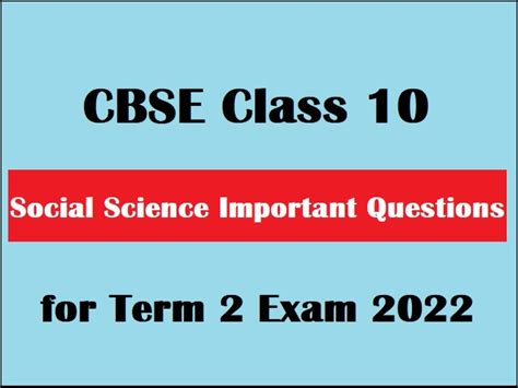 Class 10 Social Case Study Based Questions
