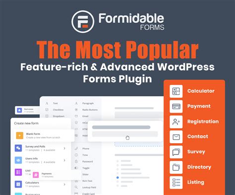 Formidable Forms The Most Popular Feature Rich Advanced WordPress