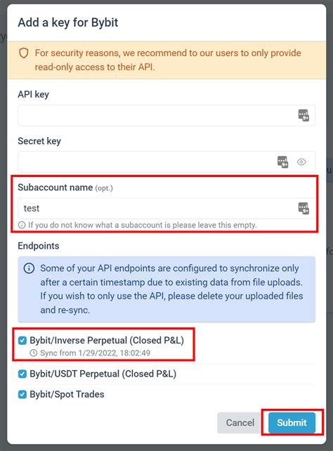 How To Get An API Key For Bybit Cryptact Help Center