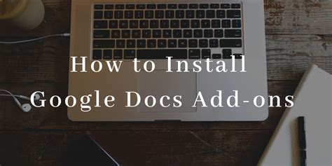 How To Install Google Docs Add Ons Individually And School Wide Free