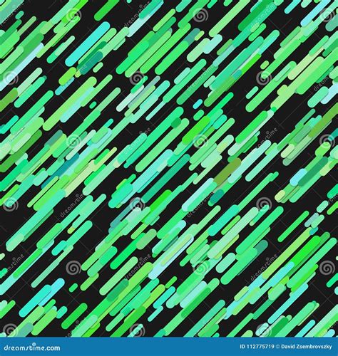 Random Diagonal Stripe Pattern Background Vector Design From Green