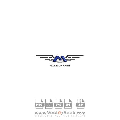 Mile High Signs Inc Logo Vector Ai Png Svg Eps Free Download