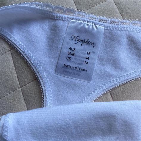 White Hello Kitty Thong Gstring ️ Size 16 Just One Depop