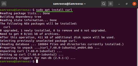 How To Install Curl On Ubuntu 20 04 Wayfad