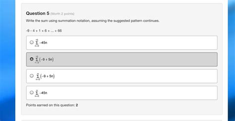 write the sum using summation notation assuming the suggested pattern continues 9 4 1 6