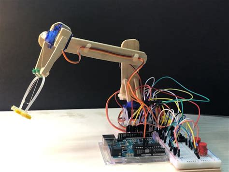 robotic arm arduino project hub