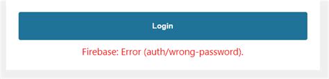 Reactjs React How To Show Firebase Error Message Properly Stack Overflow