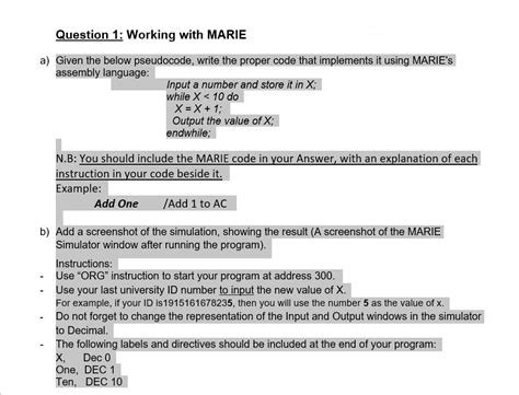 solved given the below pseudocode write the proper code