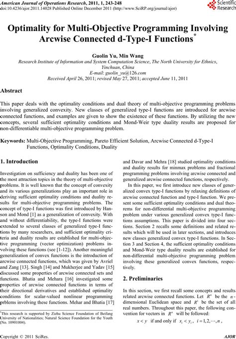 optimality for multi objective programming involving arcwise connected d type i functions