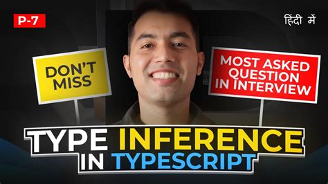 7 typescript type inference ask in interview question with best practices typescript