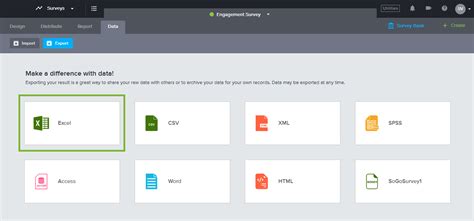 How To Export Survey Data To Ms Excel Sogolytics