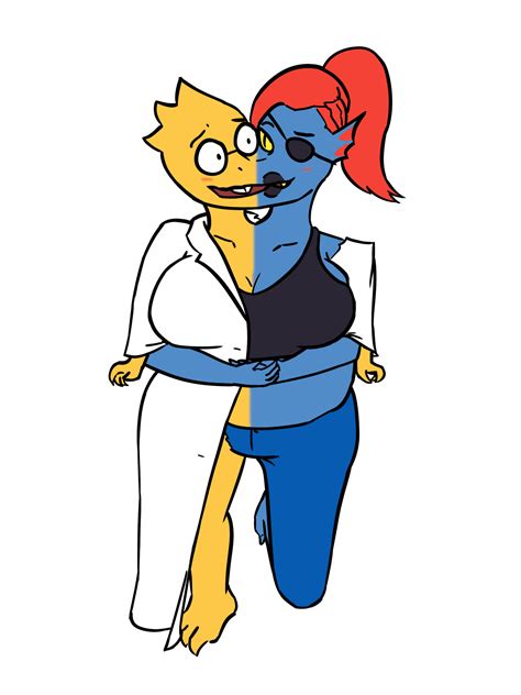 Alphys Undyne Amalgamate By Thelovelyvocal On Deviantart