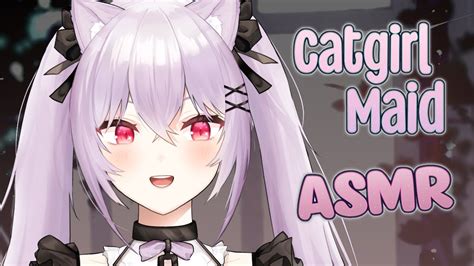 【asmr】catgirl Maid Offers Tingly Binaural Relaxation~ Let Yourself Relax And Sleep Meowster ♥