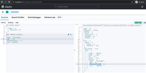 elasticsearch java client running and application with examples