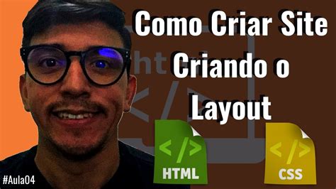 como criar site usando html e css passo a passo 4 youtube