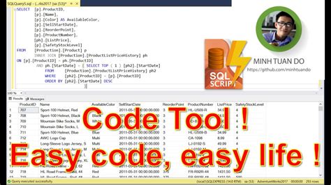sql select clause to c data model converting code tools youtube