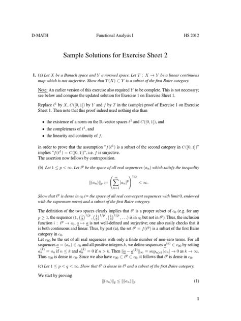 sample solutions for exercise sheet 2 pdf continuous function sequence