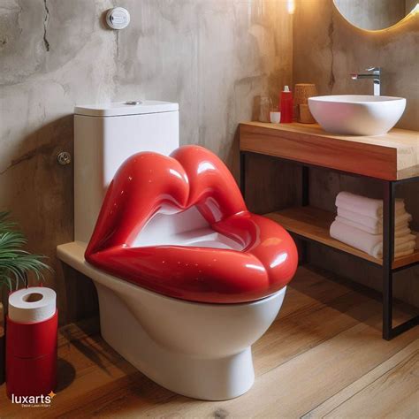 Lip Shaped Toilet Redefining Bathroom Elegance LuxArts