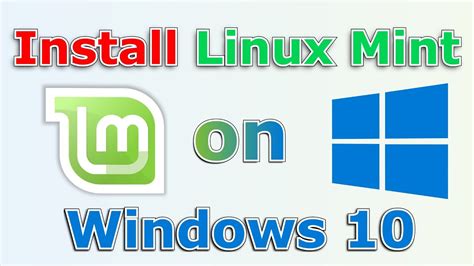 How To Install Linux Mint On Windows 10 YouTube