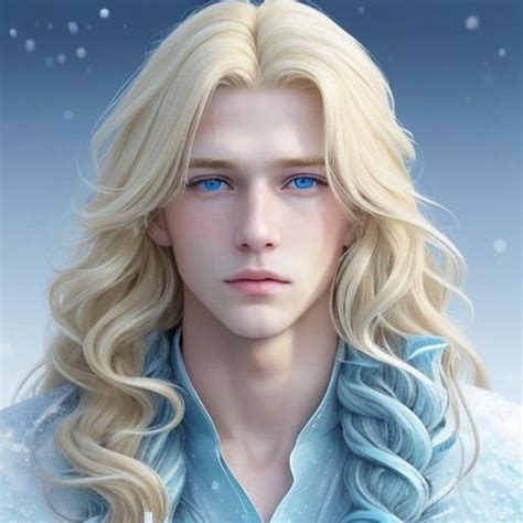 Blond Hair Blue Eyes 186 Frozen Blond Guy 1 Ai Generated Artwork Nightcafe Creator