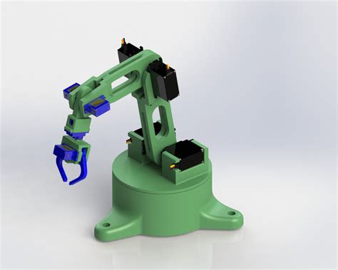 An Arduino Leonardo Powered 3D Printed Robotic Arm 60 OFF