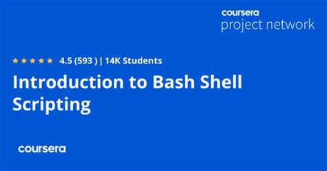 introduction to bash shell scripting coursya