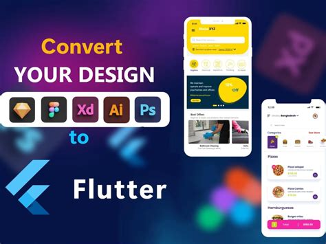 To Convert Figma To Flutter Android Ios Flutter Flow Designs Upwork
