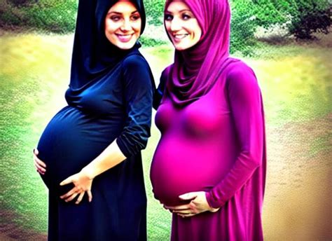 Pregnant Hijab Openart