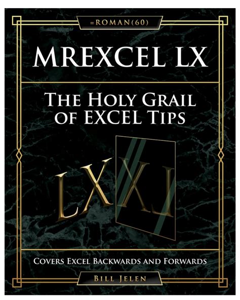 mrexcel lx the holy grail of excel tips z library free ebooks