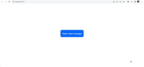 simple toast notifications with react hot toast