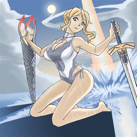 Rule 34 Artoria Pendragon Artoria Pendragon Lancer Artoria Pendragon Swimsuit Ruler
