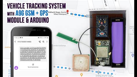 SMS Based Vehicle Tracking System With A9G GSM GPS Module And Arduino