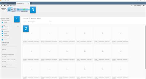 User Interface Overview Explore