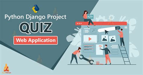 create quiz web app with python django techvidvan